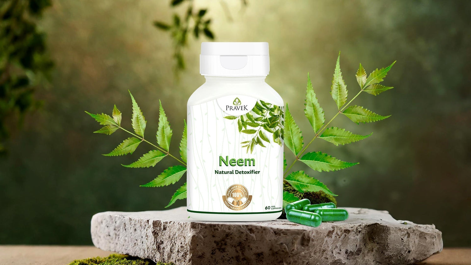Ayurvedic Benefits & Uses Of Neem Capsules For Glowing Skin – Pravek
