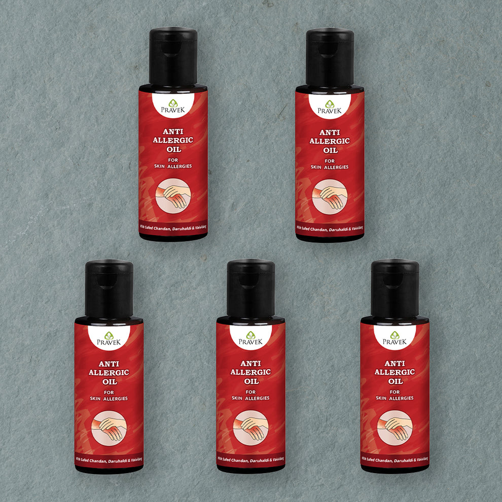 Anti-Allergic Oil: Experience Ayurvedic relief for harmonious skin ...